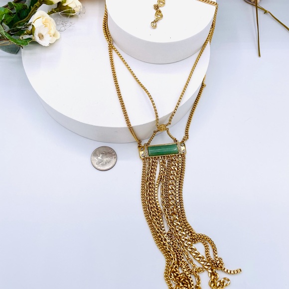 henri bendel | Jewelry | Copy Henri Bendel Gold Tone Genuine Stone ...